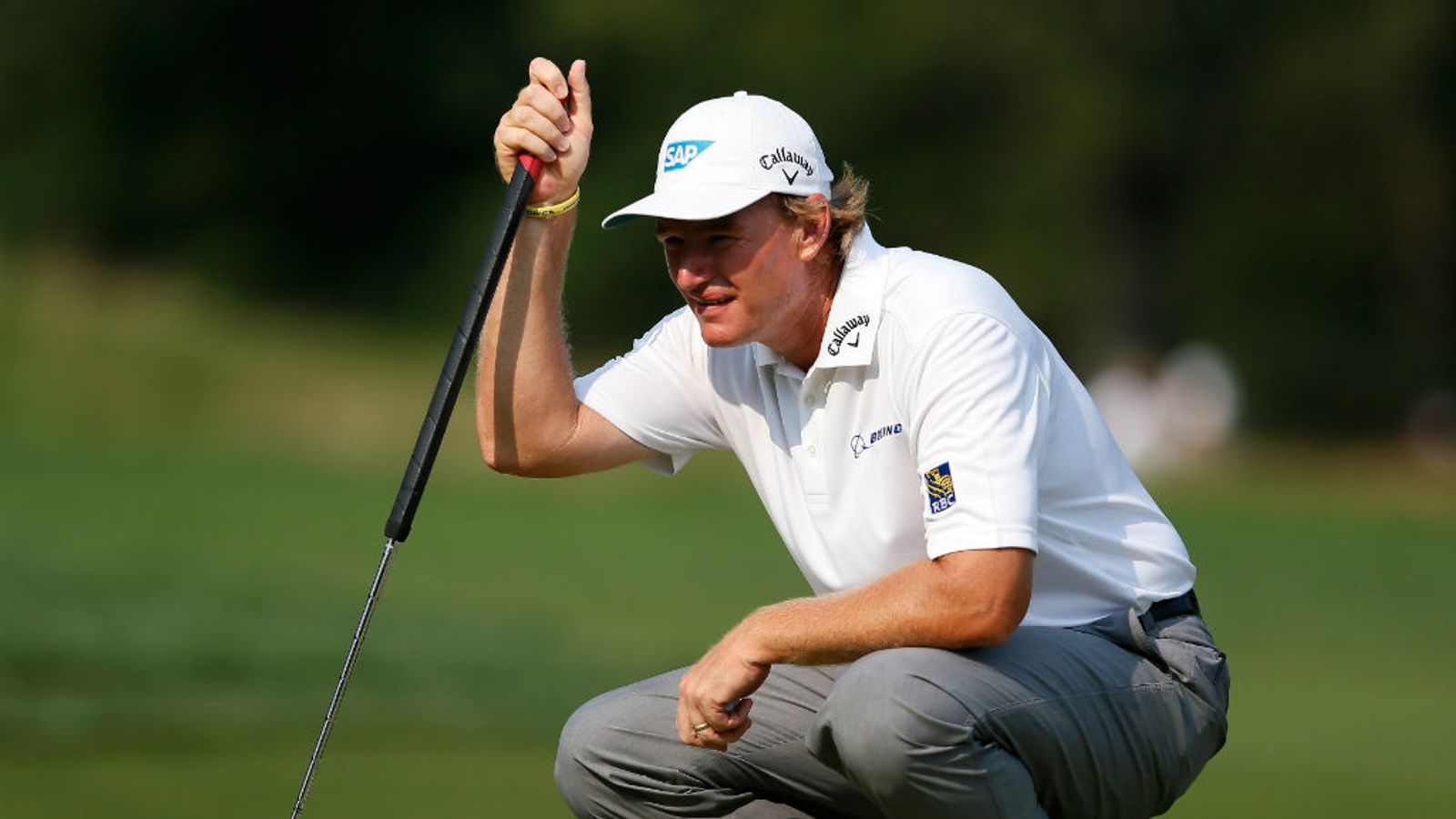 The Masters 2013: Ernie Els uses short putter in final Masters prep ...