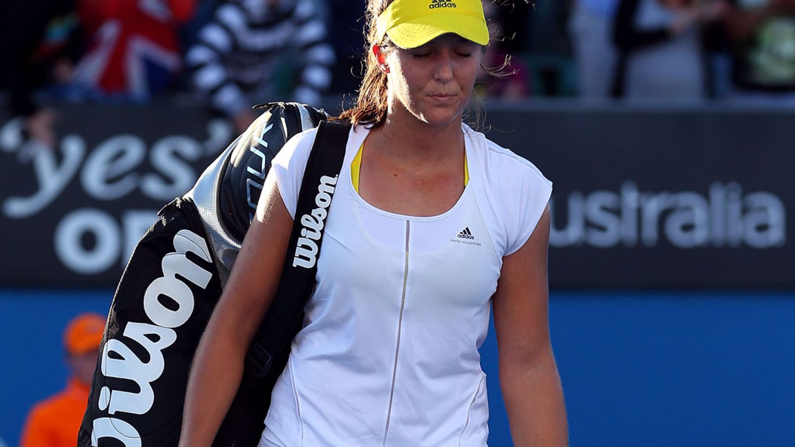 Beaten Brit Laura Robson laments her attacking instincts in Melbourne ...
