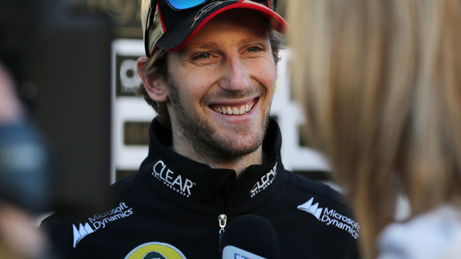 Romain Grosjean was more than happy to fly from France to complete just ...