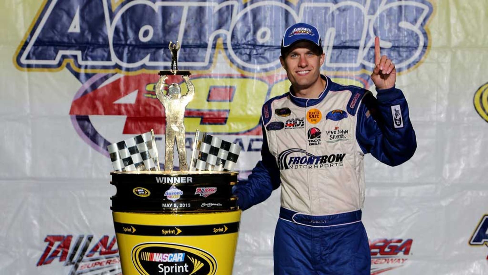 NASCAR: David Ragan snatches thrilling victory at Talladega Speedway ...