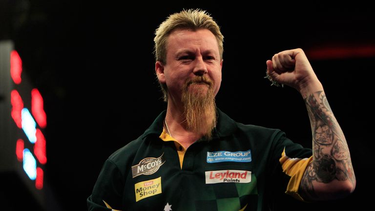 European Championship Darts: Simon Whitlock kicks off defence with ...