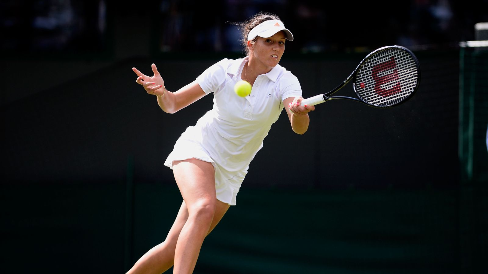 Wimbledon: Britain's Laura Robson upsets 10th seed Maria Kirilenko in ...