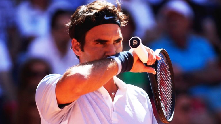 Roger Federer continues experiment with new racket in Gstaad | Tennis ...