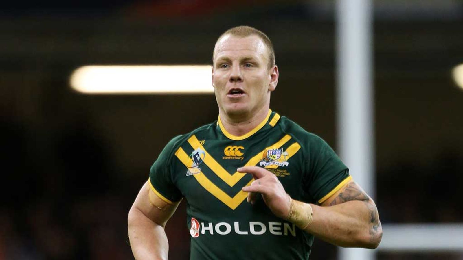 Rugby League World Cup: Australia lose Luke Lewis with dislocated ...