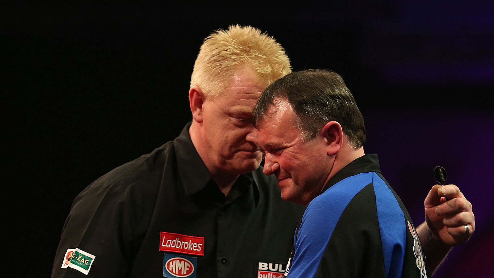 World Darts Championship: Terry Jenkins and Kyle Anderson hit nine ...