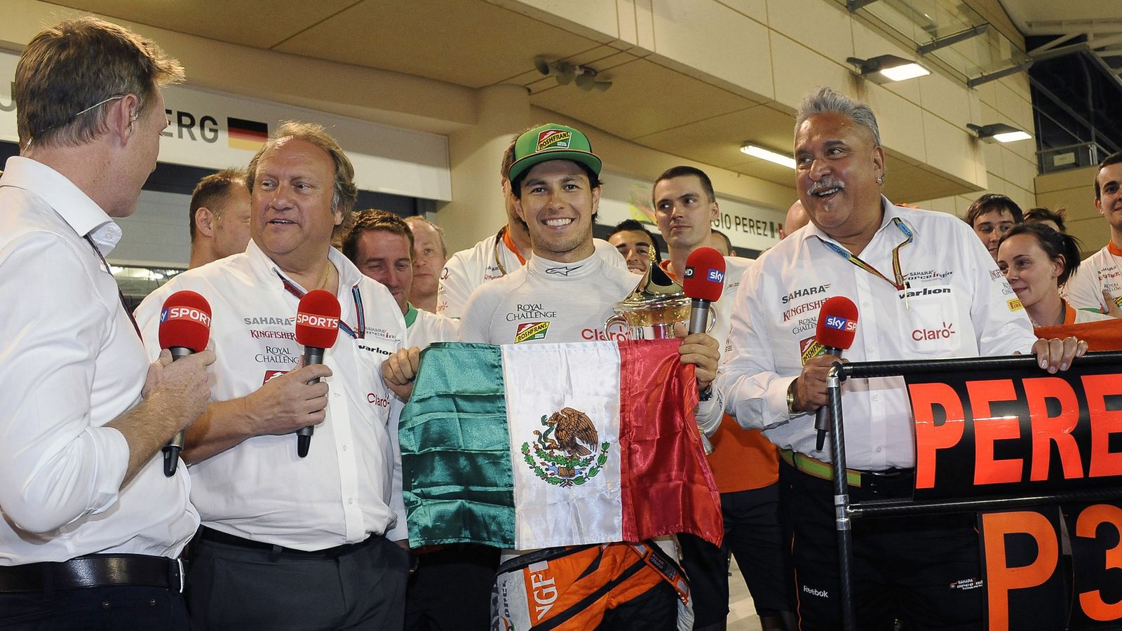 Vijay Mallya thinks Force India can continue to challenge at the front ...