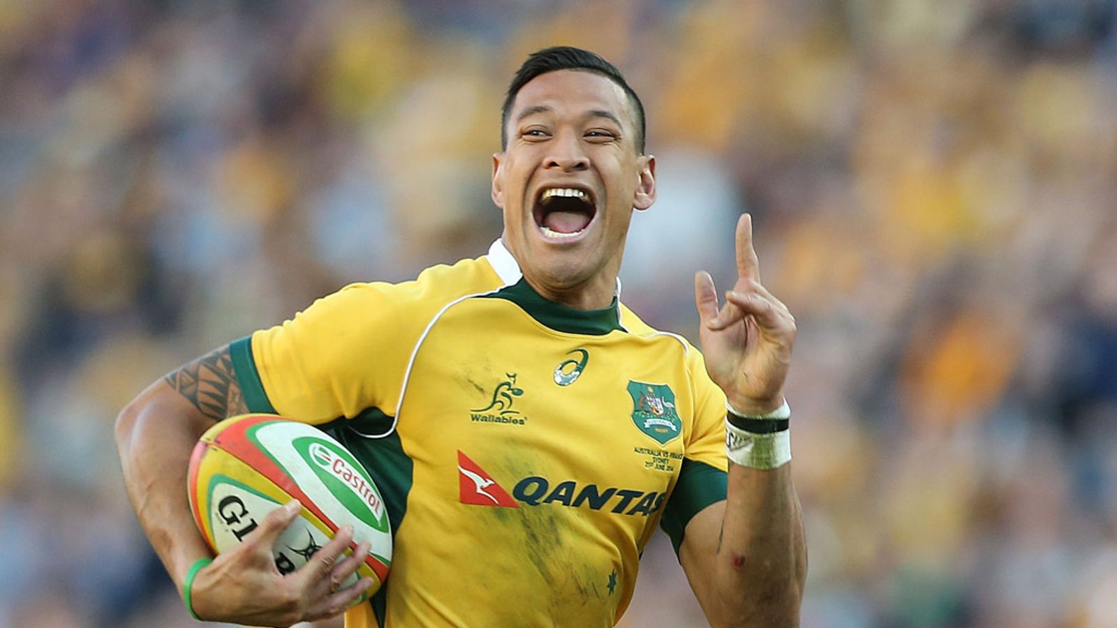 Rugby Championship: Israel Folau expects open game between Australia ...