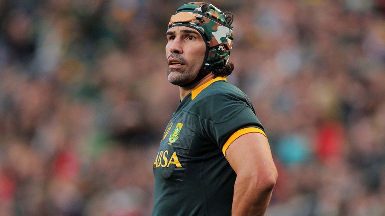 Rugby Championship: Victor Matfield misses South Africa's opener ...