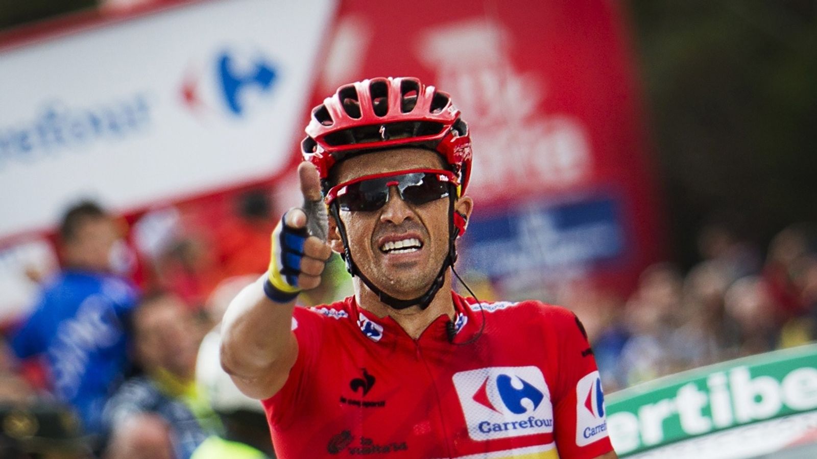 Vuelta a Espana: Alberto Contador stretches overall lead with solo win ...