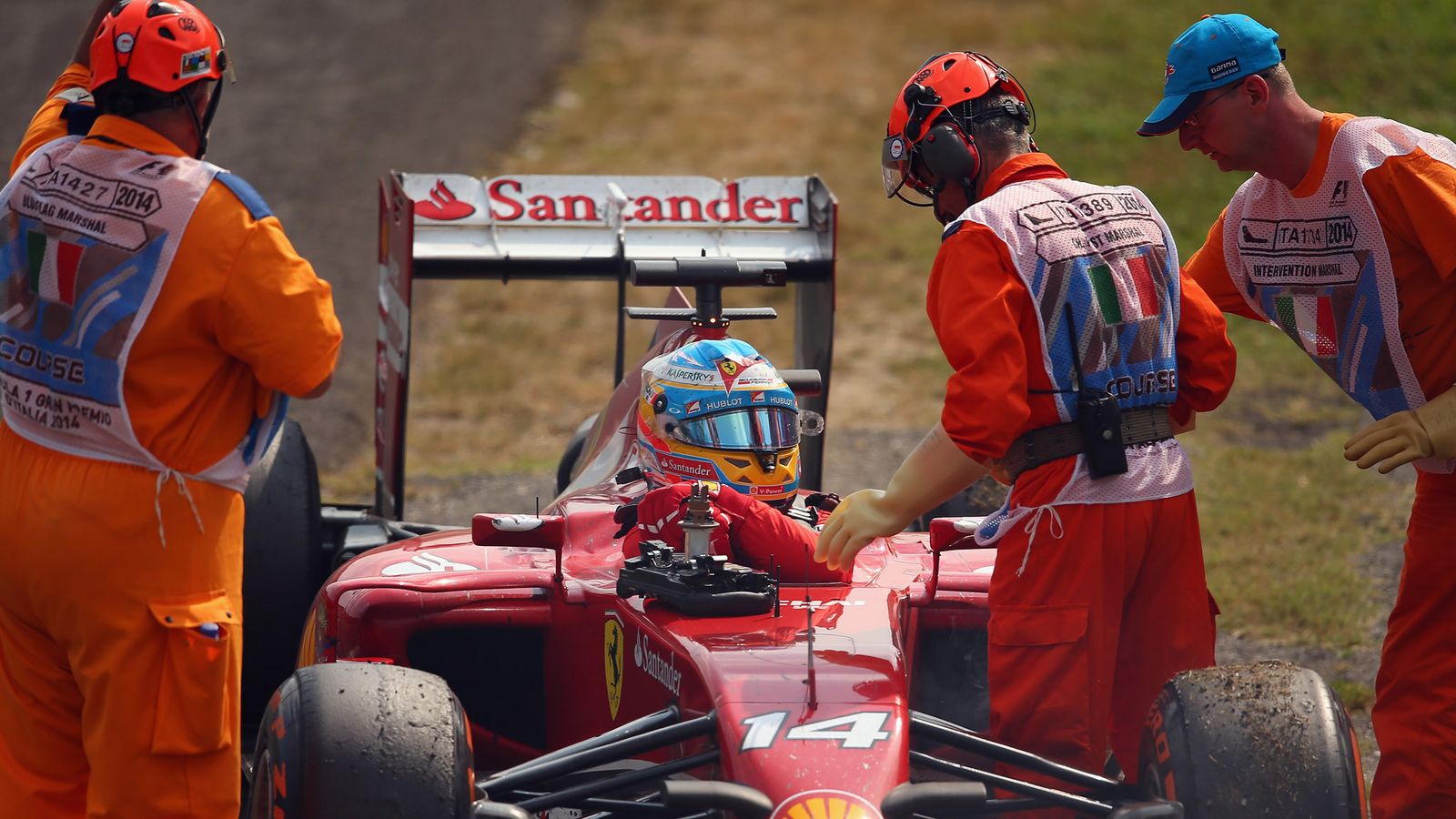 Ferrari suffer Monza pain as Fernando Alonso's long finishing run ...