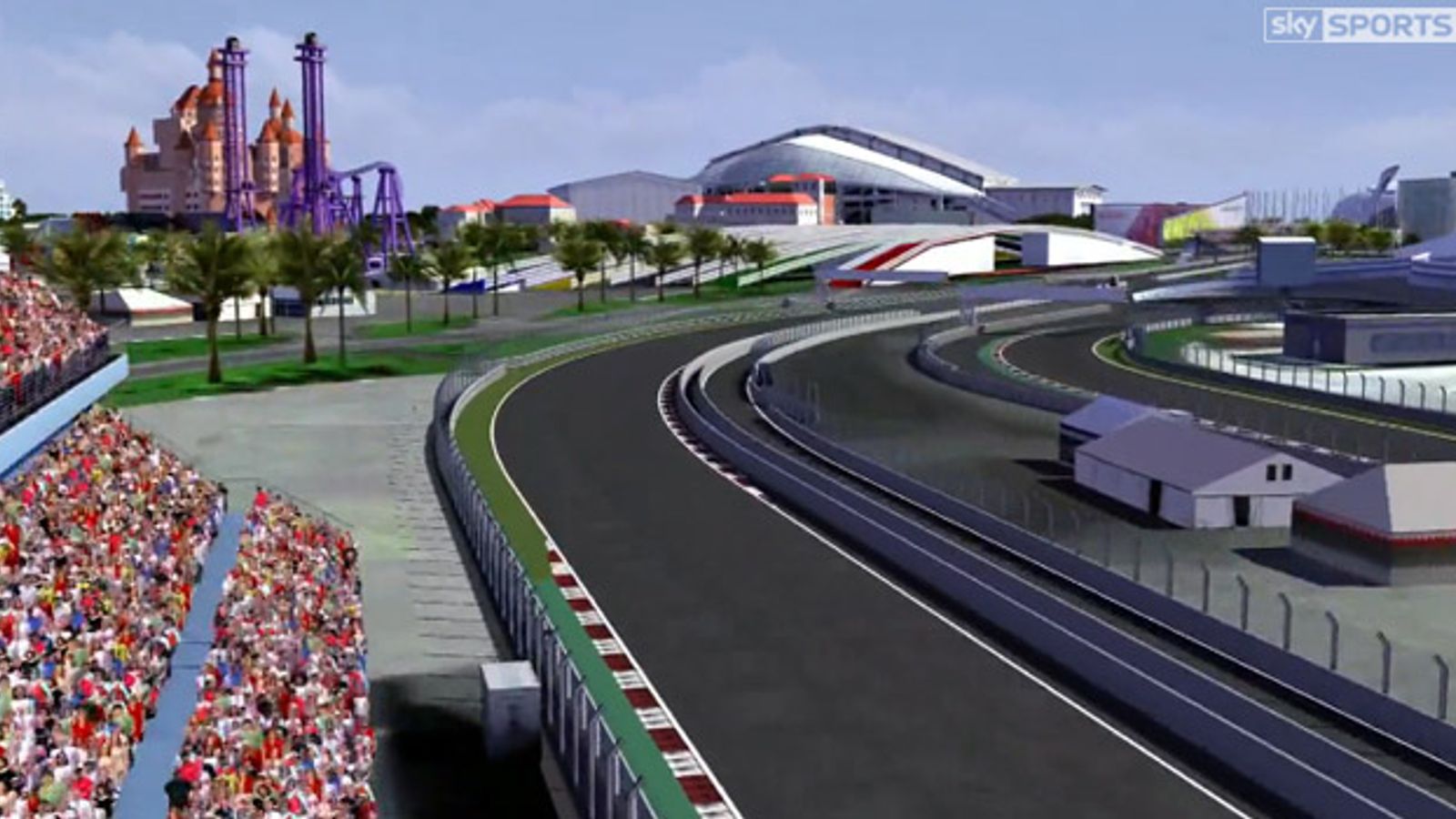Sochi track flyover | F1 News