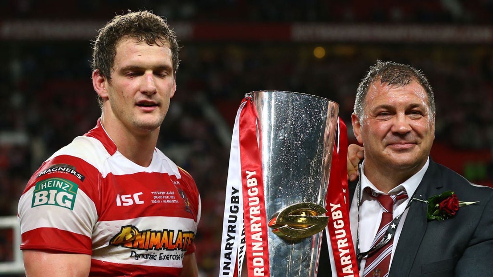 Super League: Wigan coach Shaun Wane and captain Sean O’Loughlin sign ...