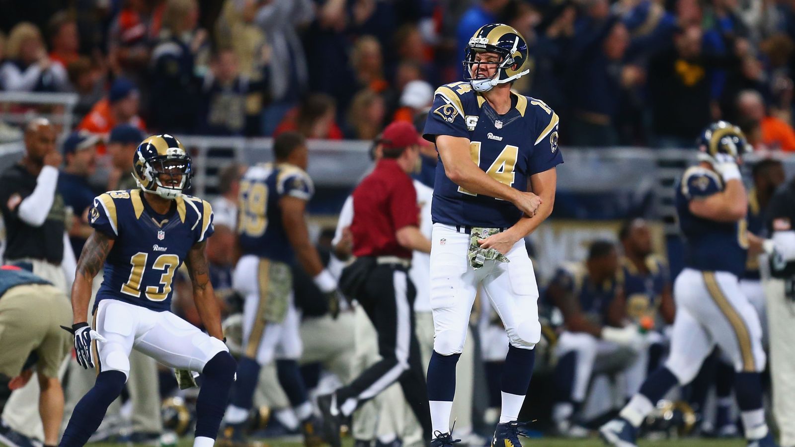 NFL Review: St Louis Rams upset Denver Broncos, JJ Watt catches ...