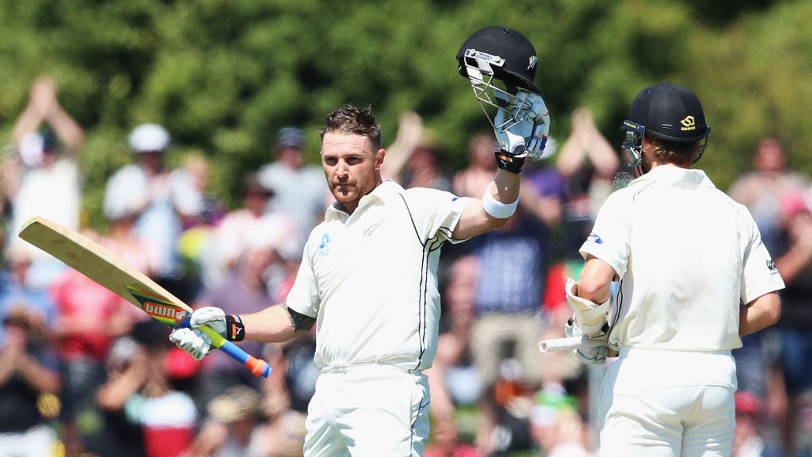 Captain Brendon McCullum smashes fastest century in New Zealand's Test ...