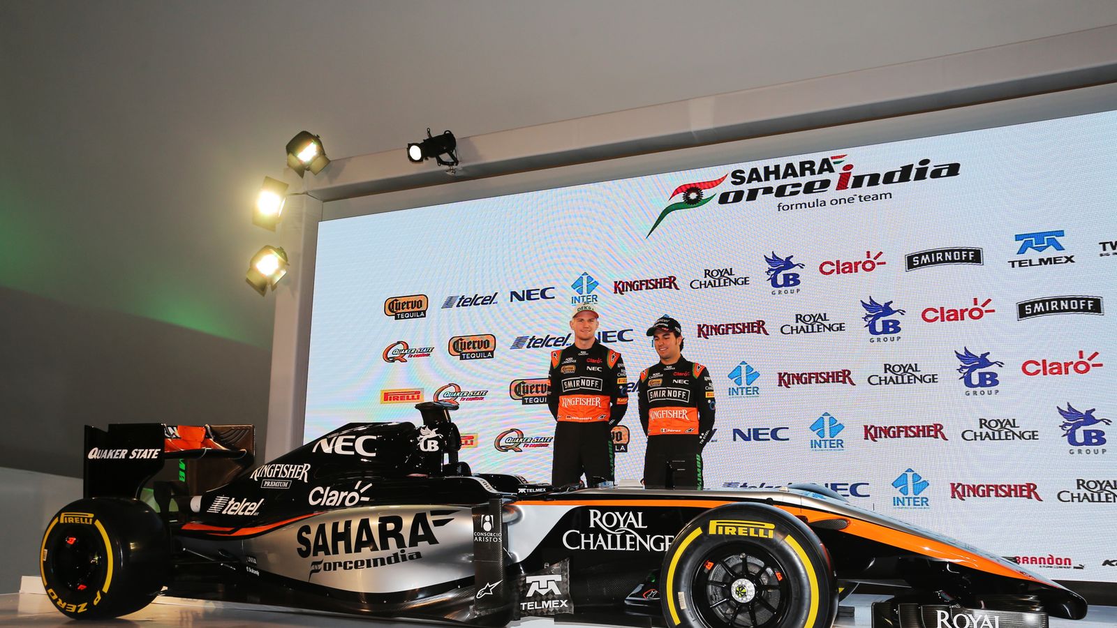 Force India will use their 2014 car at the first Barcelona test next ...