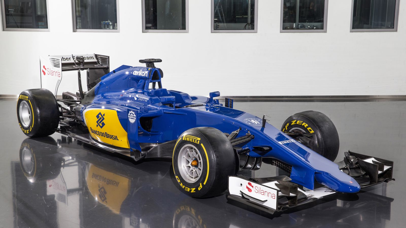 Sauber have unveiled their new car, the C34, - with a radical new paint ...