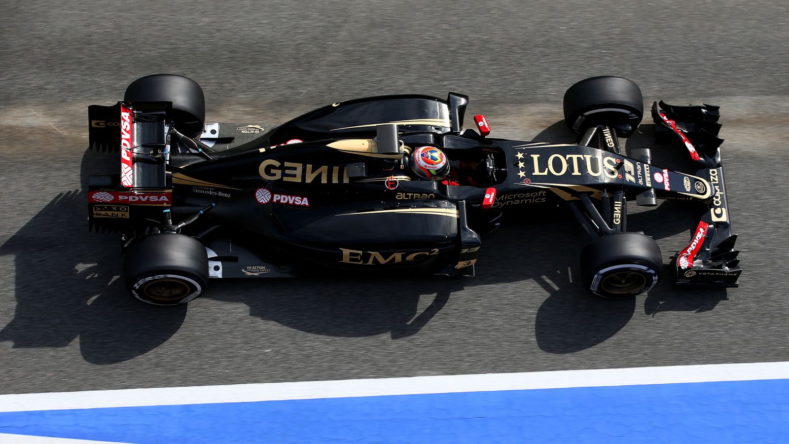 Lotus take to Brands Hatch for filming day with E23 car | F1 News