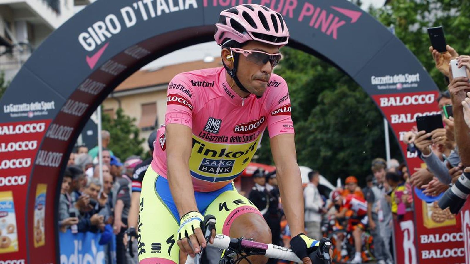 Giro d'Italia: Alberto Contador retains lead as Diego Ulissi wins ...
