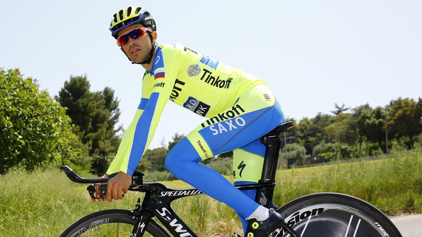 Giro d'Italia: Alberto Contador tweaks TT position due to injury ...