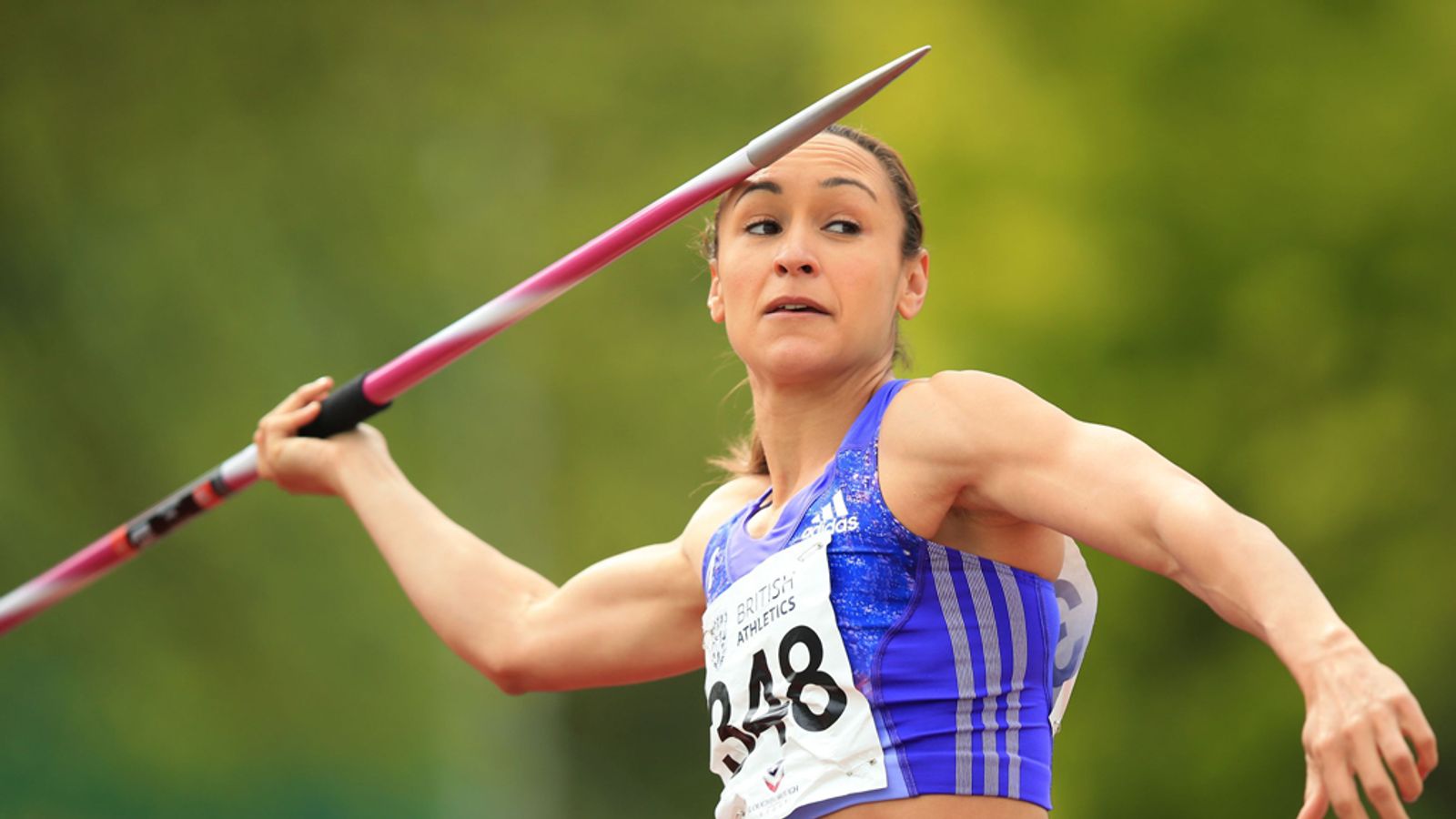 Jessica Ennis-Hil competes in long jump and javelin in Loughborough ...