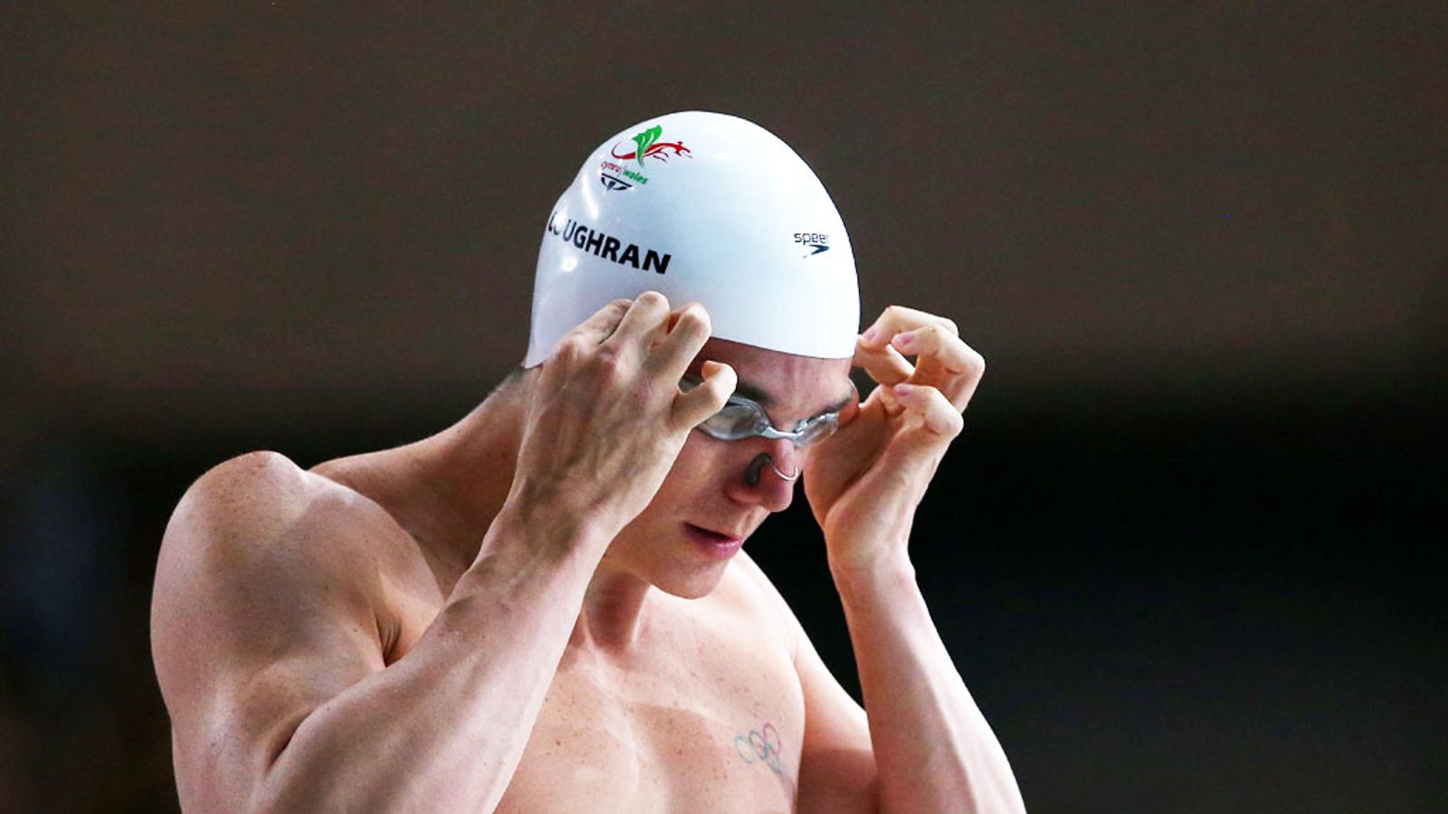 Swimmer Marco Loughran is recovering in hospital from an alleged road ...