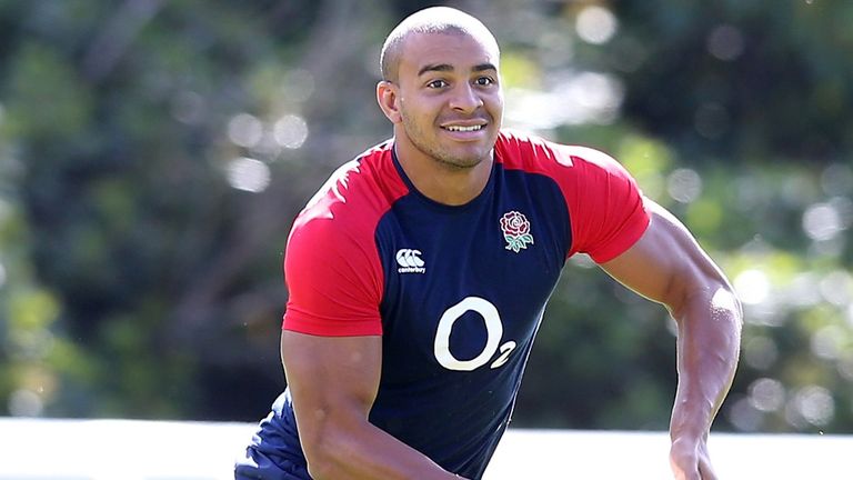 Jonathan Joseph trains ahead of England vs Australia clash | Rugby ...