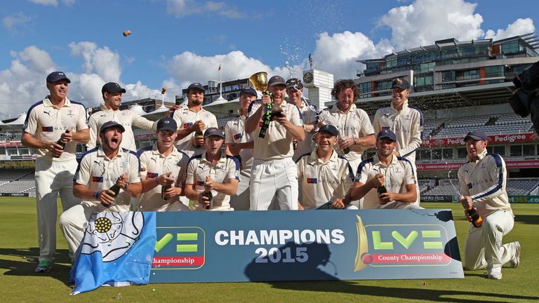 County Championship Division One Yorkshire To Make It Three In A Row Cricket News Sky Sports