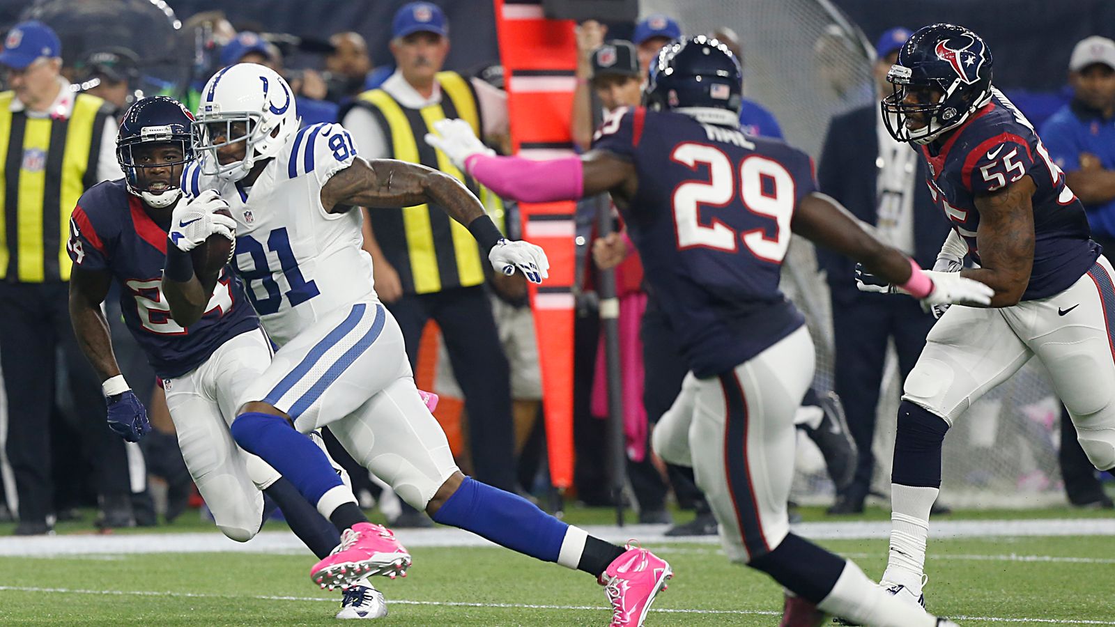 Andre Johnson Colts Interception