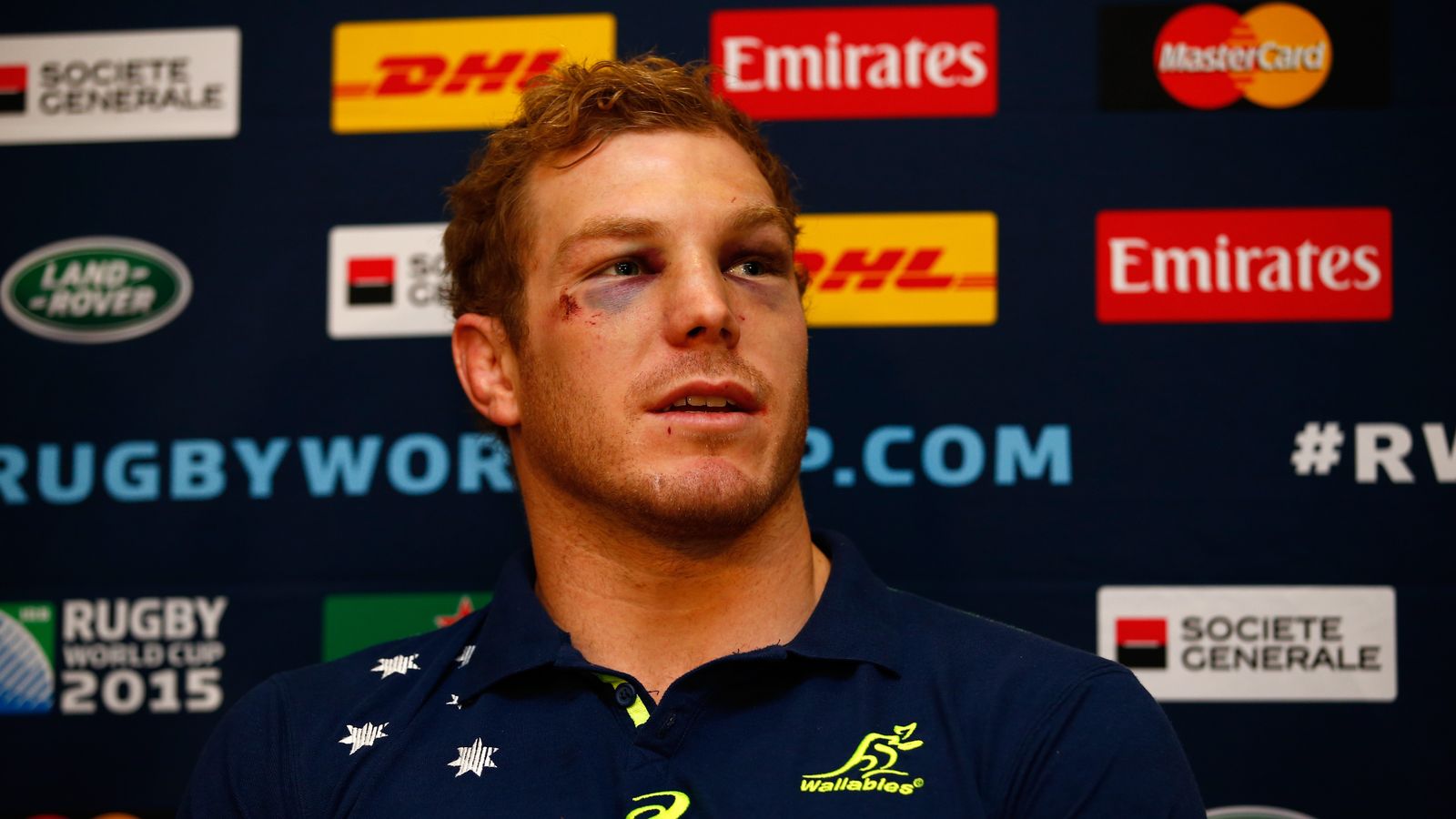 David Pocock ignoring the pain as Australia prepare for World Cup final ...