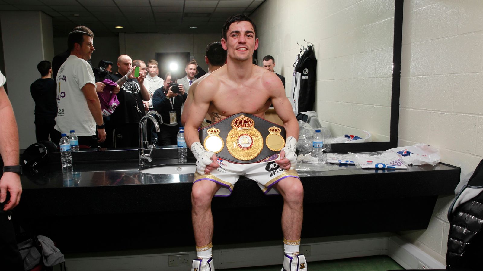 Anthony Crolla said his dream had come true by beating Darleys Perez to ...