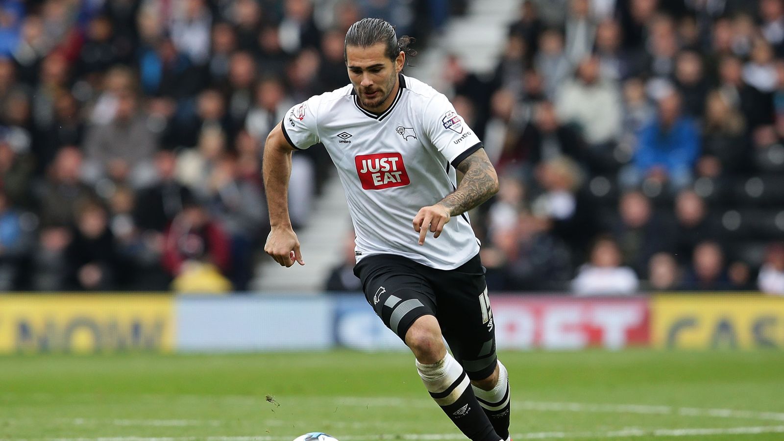 Derby midfielder Bradley Johnson discusses road back from rejection ...