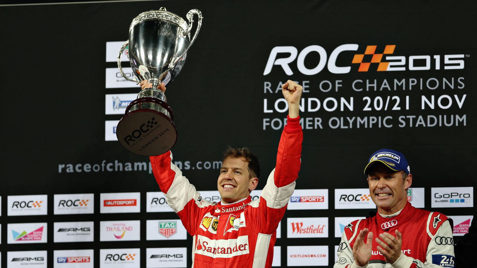 Sebastian Vettel crowned Champion of Champions at Race of Champions ...