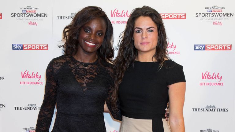Stars attend the Sportswoman of the Year Awards | News News | Sky Sports
