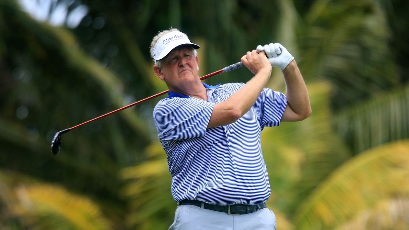 Colin Montgomerie aces the 17th and claims four-shot lead in Mauritius ...