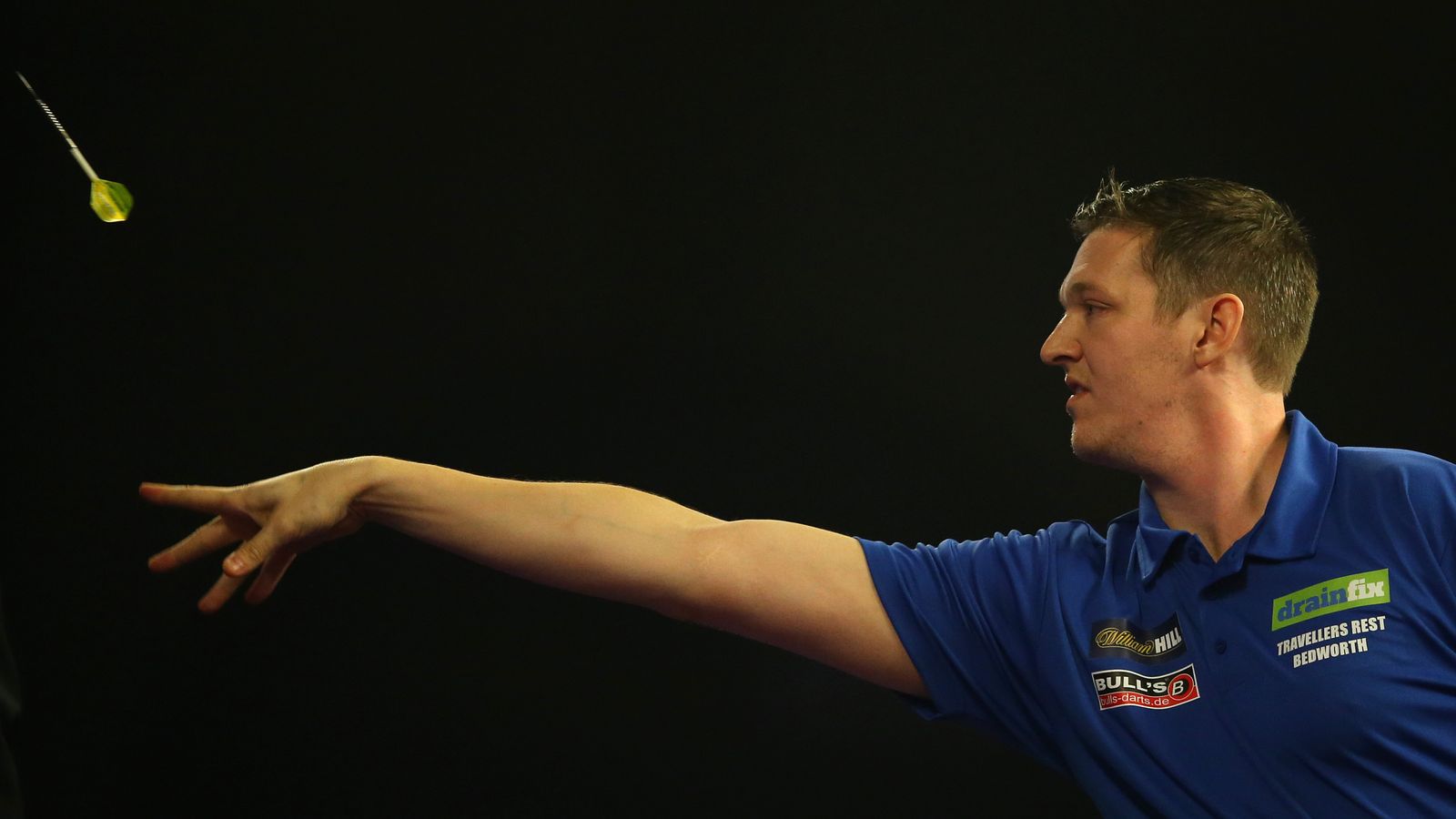 Kim Huybrechts stunned by David Pallett at World Darts Championship ...