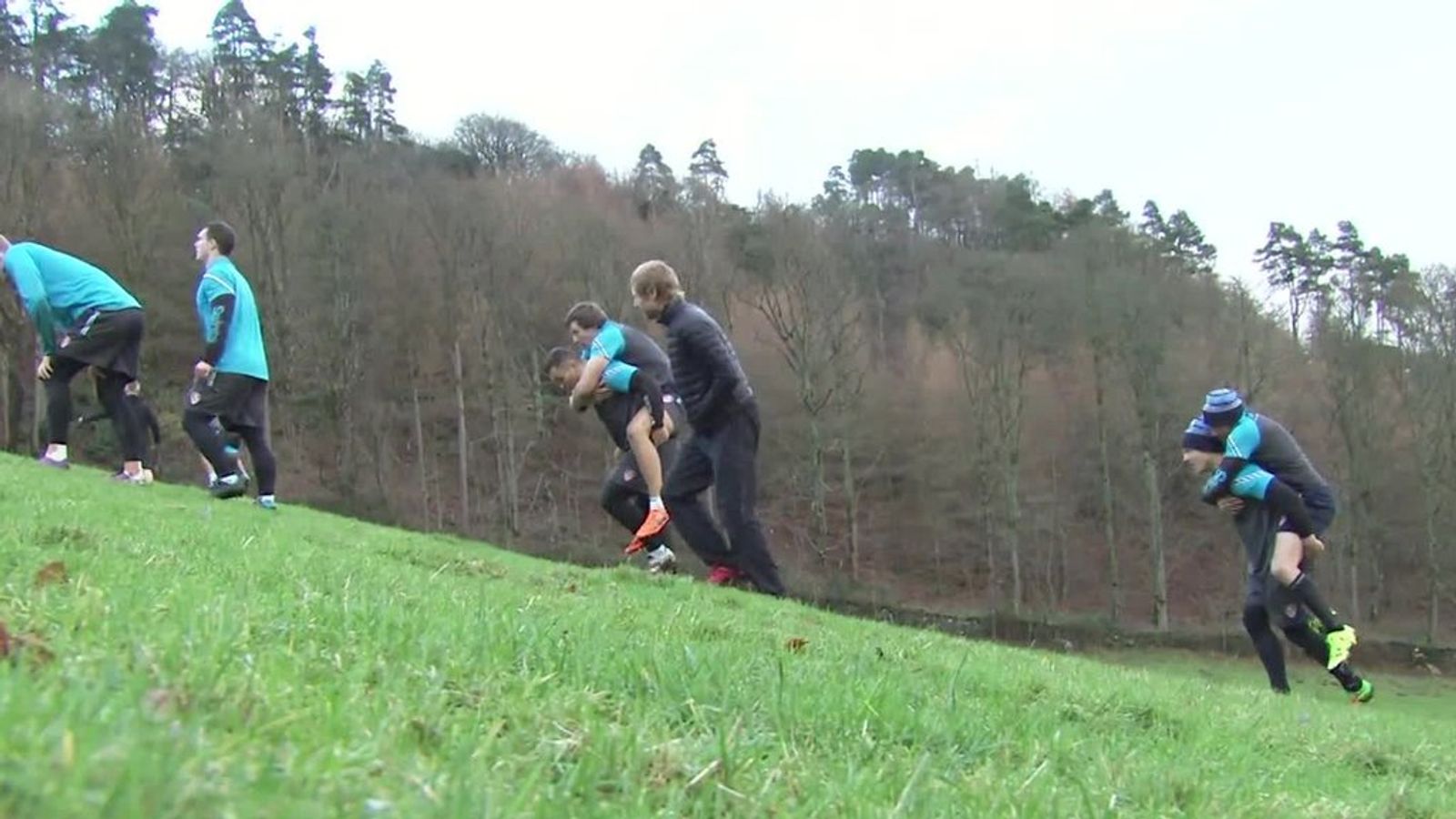 St Helens taken out of comfort zone during pre-season training | Rugby ...