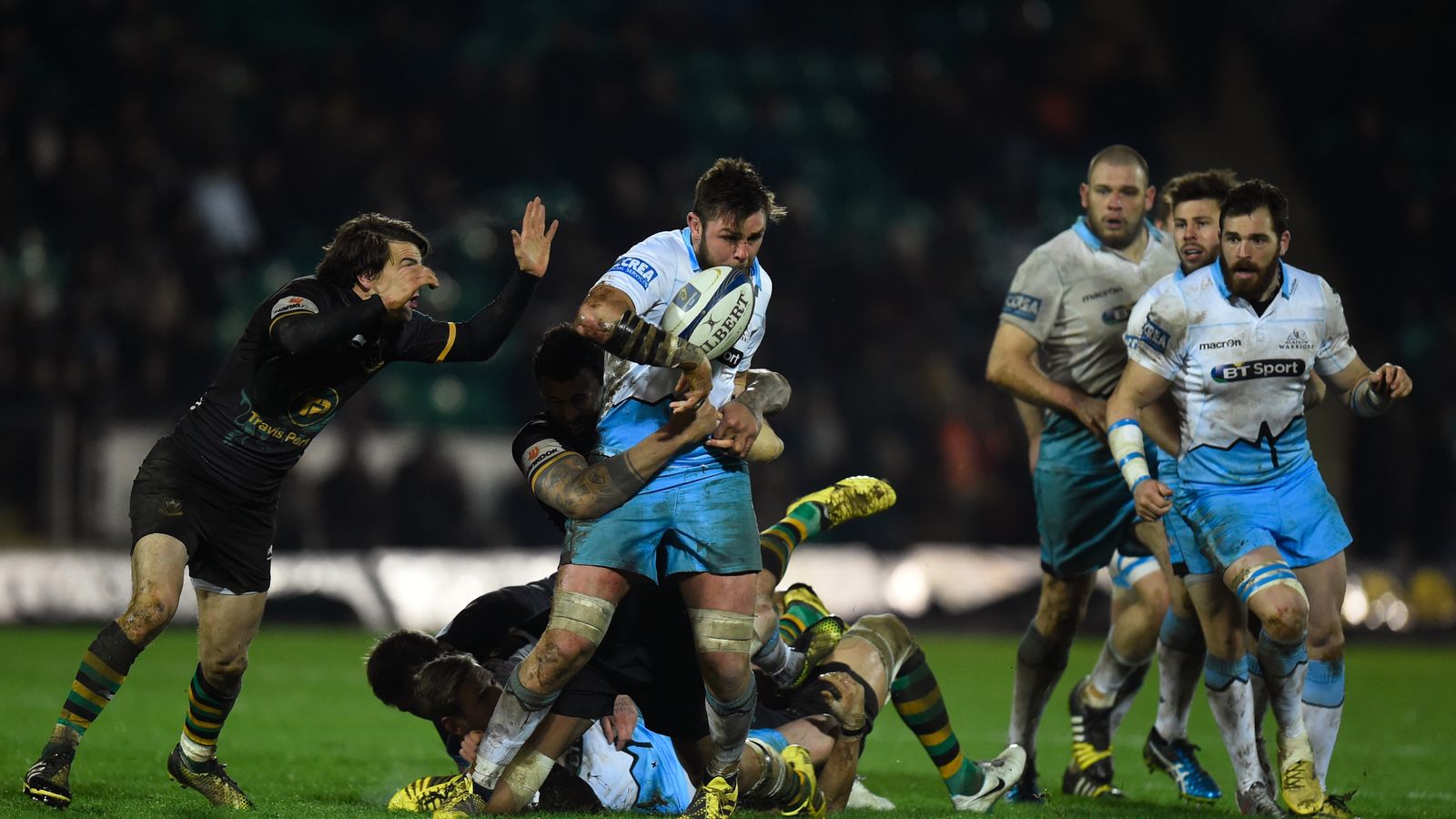 Glasgow's Ryan Wilson cited for 'grabbing testicles' of Lee Dickson ...