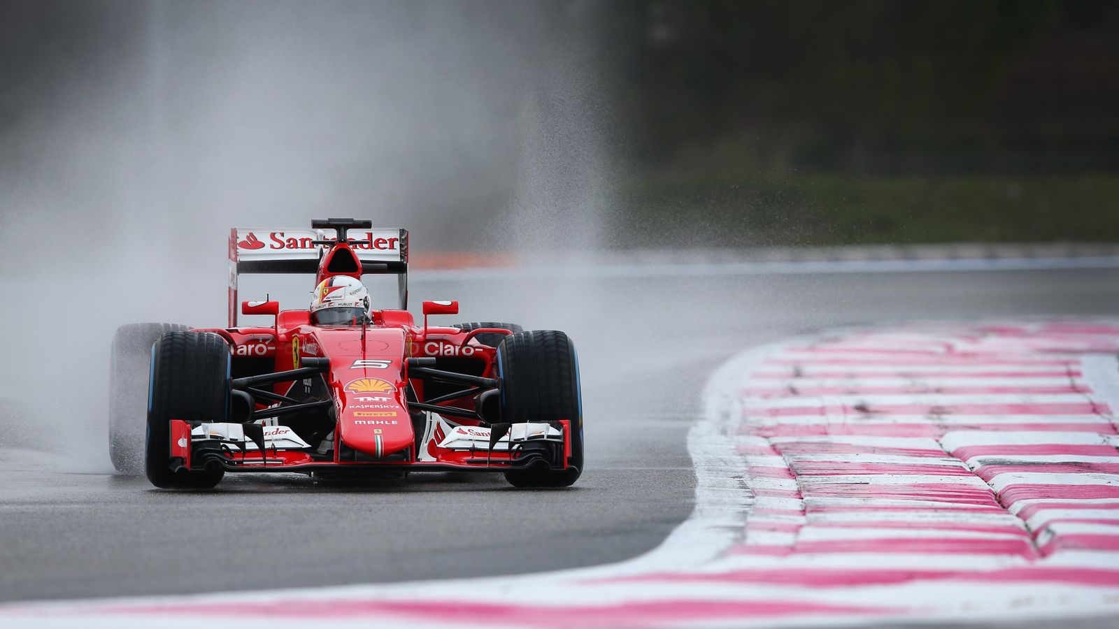 Sebastian Vettel returns to track as Paul Ricard wet test concludes ...