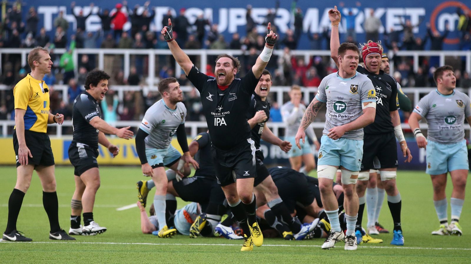 Newcastle 26 - 25 Northampton - Match Report & Highlights