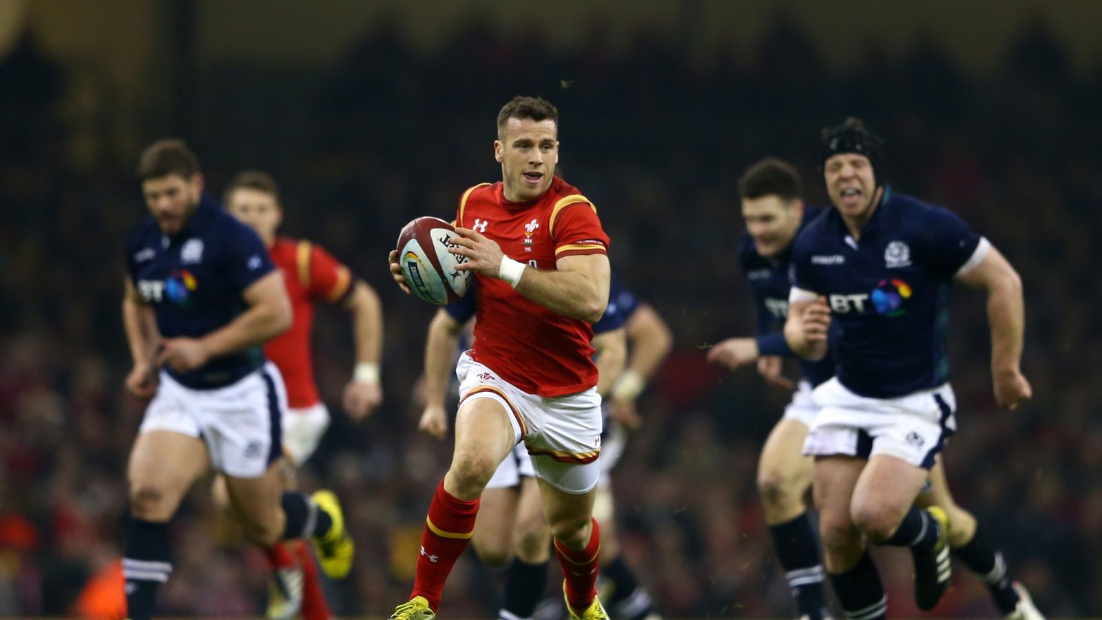 Wales scrum-half Gareth Davies relishes healthy Rhys Webb rivalry ...