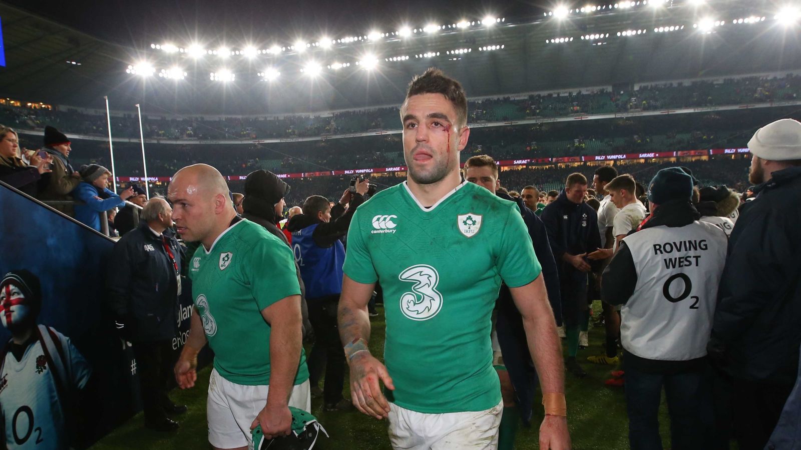 Ireland's Conor Murray 'lucky' to avoid eye damage against England ...