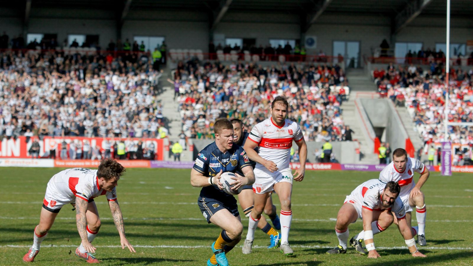 Hull K R 20 - 22 Hull - Match Report & Highlights