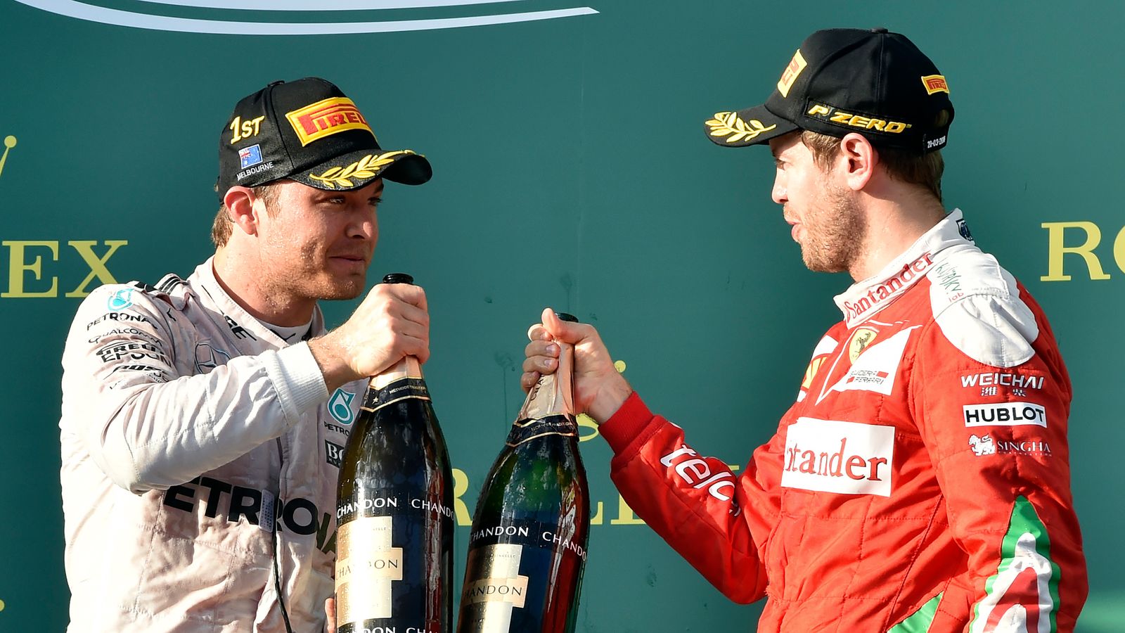 Nico Rosberg: Ferrari are real threat to Mercedes at Bahrain GP | F1 News