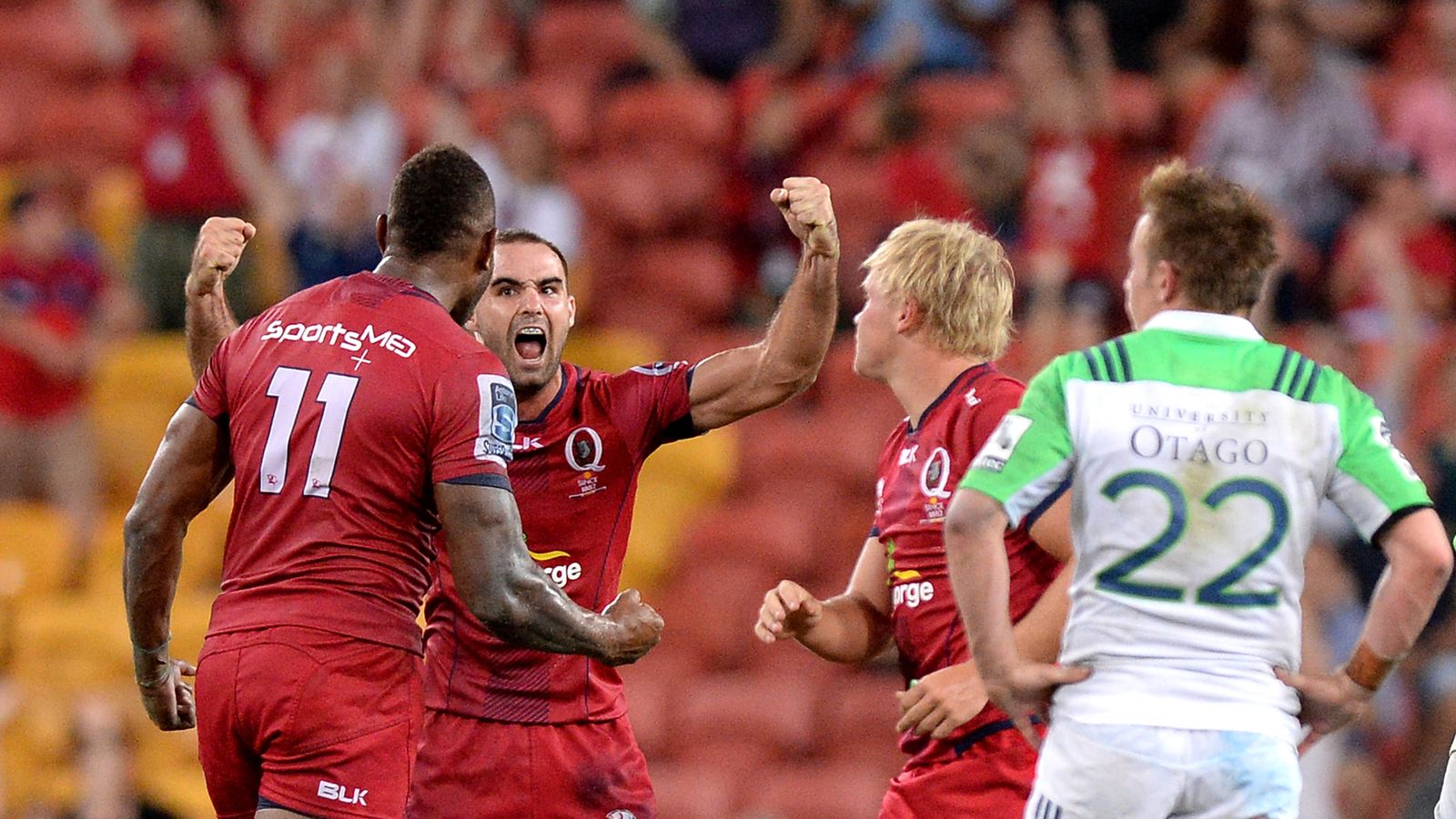 Super Rugby: Reds hold off Highlanders to win 28-27 | Rugby Union News ...