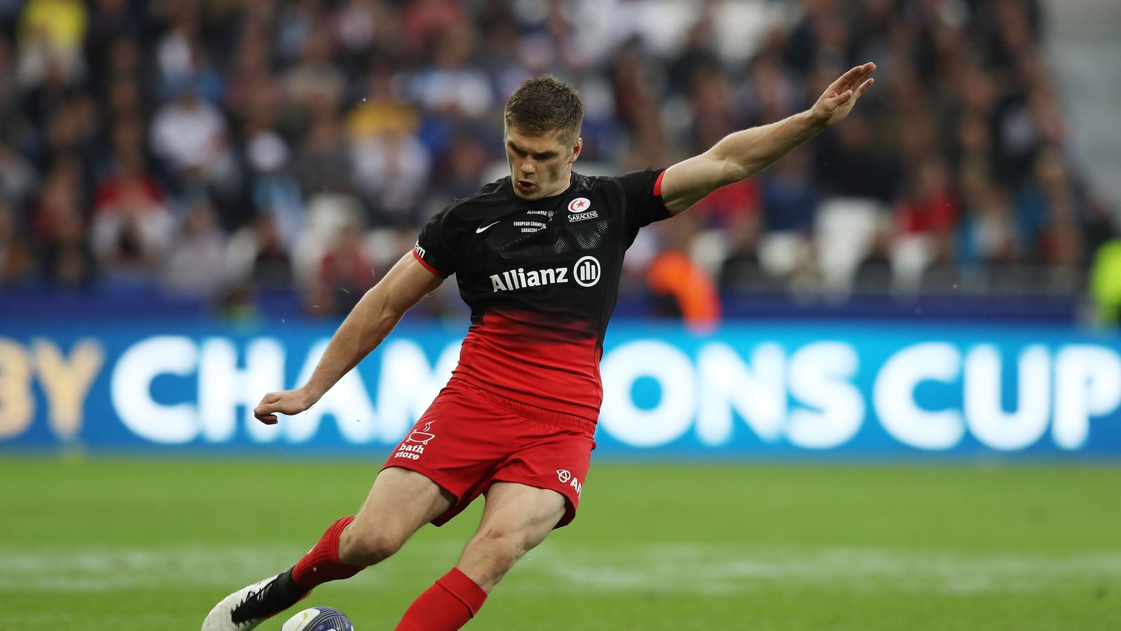 Owen Farrell: Saracens' double win 'is just the start for us' | Rugby ...
