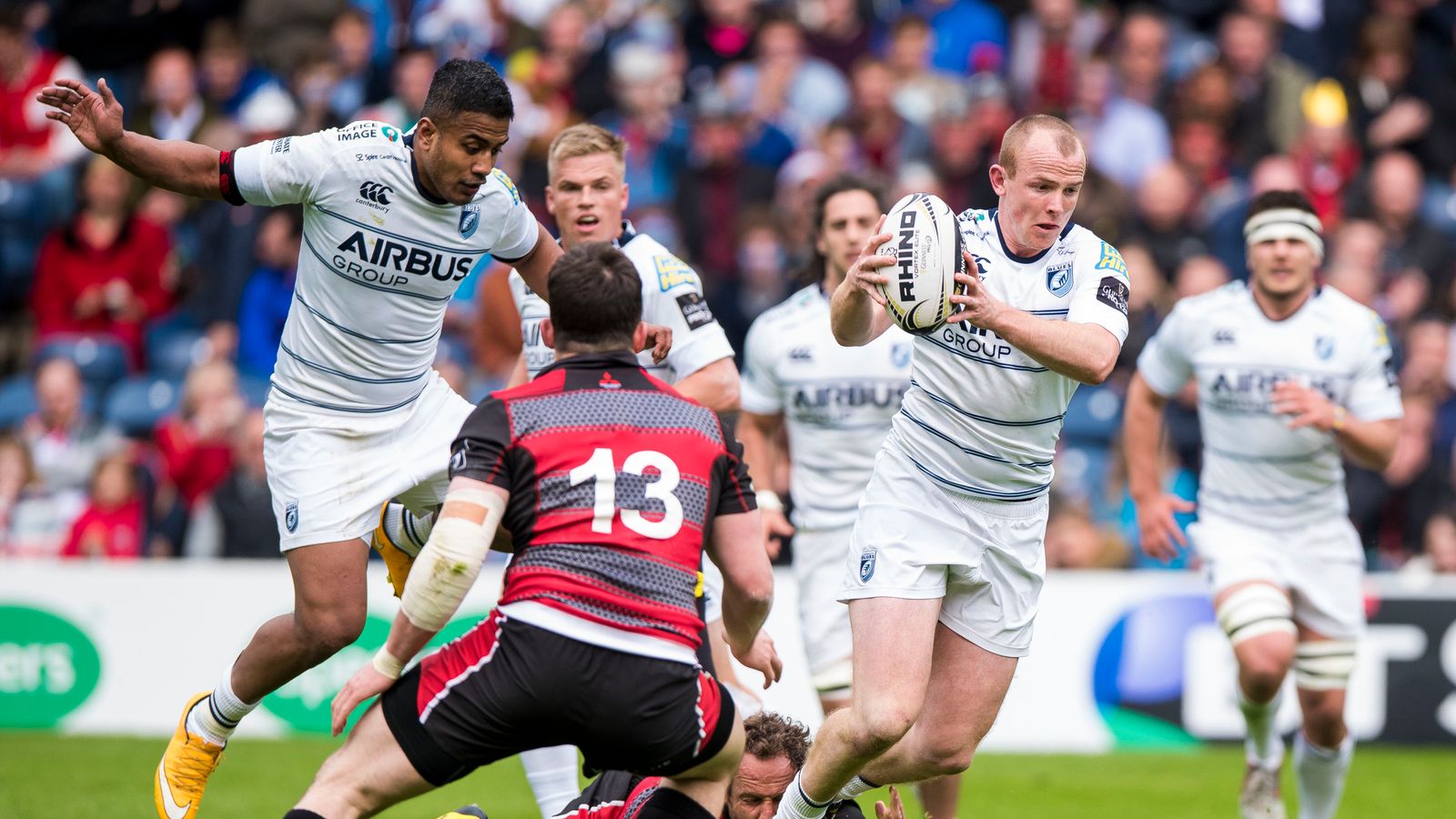 Edinburgh 17 - 21 Cardiff Rugby - Match Report & Highlights