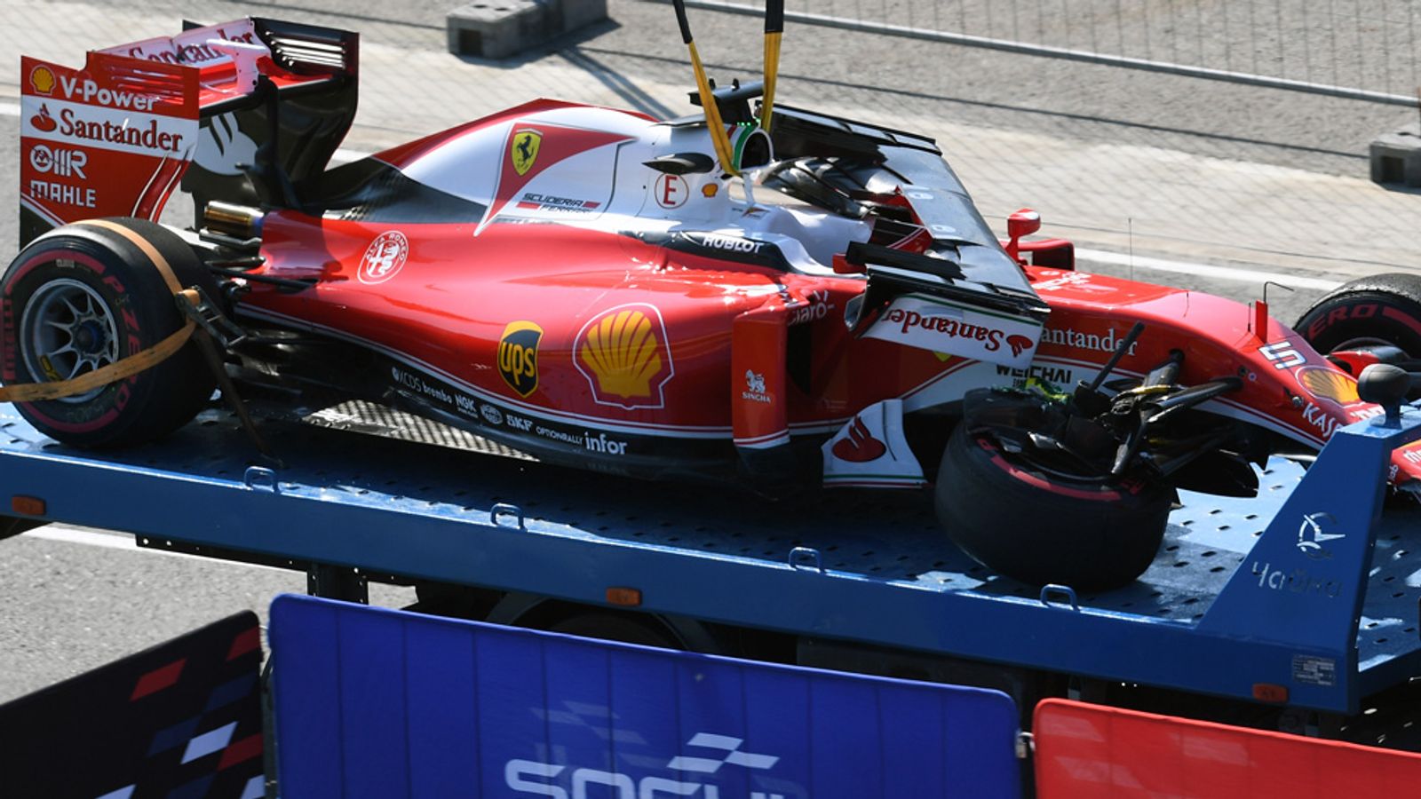 Sebastian Vettel rages at Kvyat after Russian GP first-lap crash | F1 News