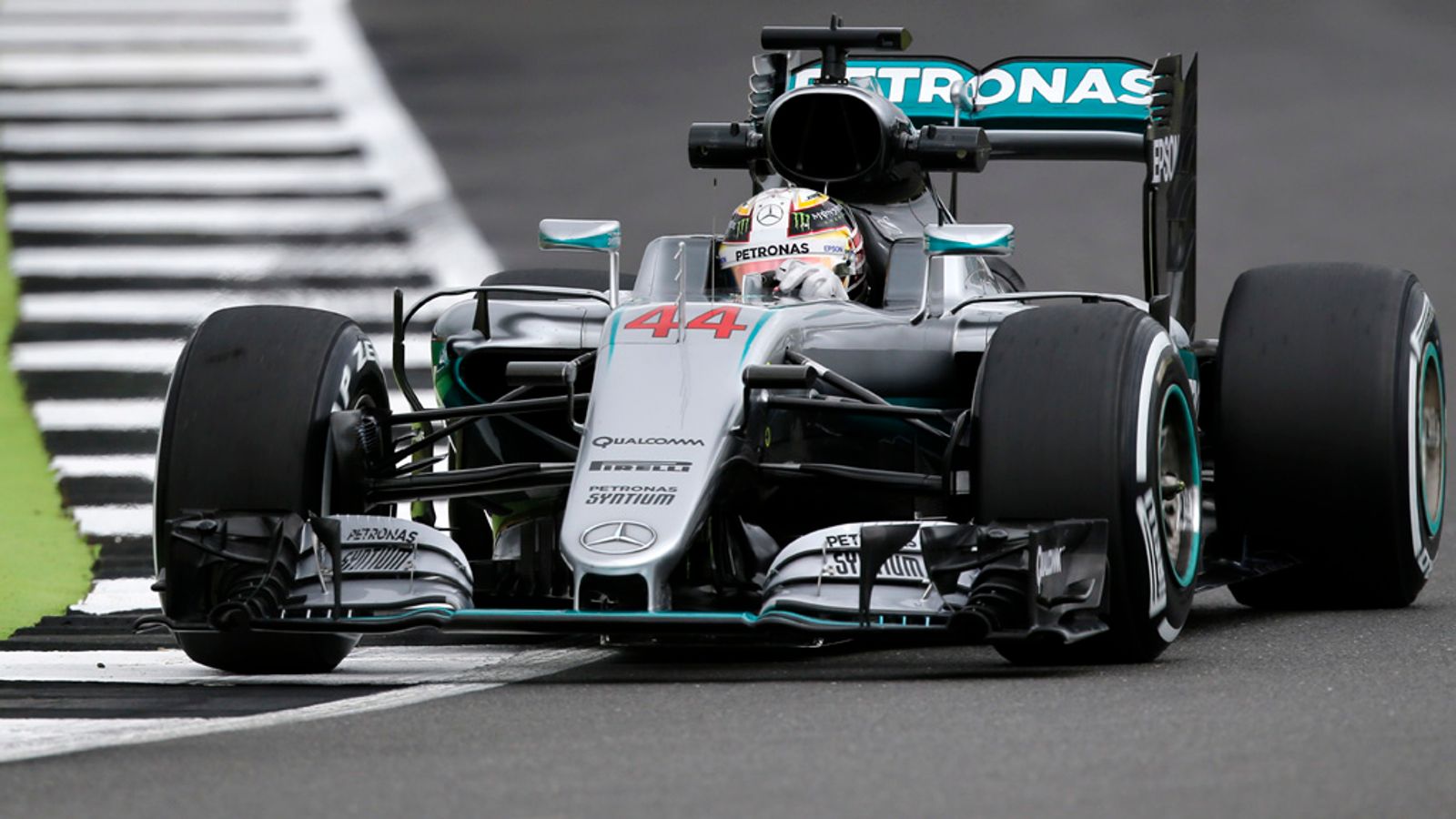 British GP P1: Lewis Hamilton draws first blood in Nico Rosberg battle ...