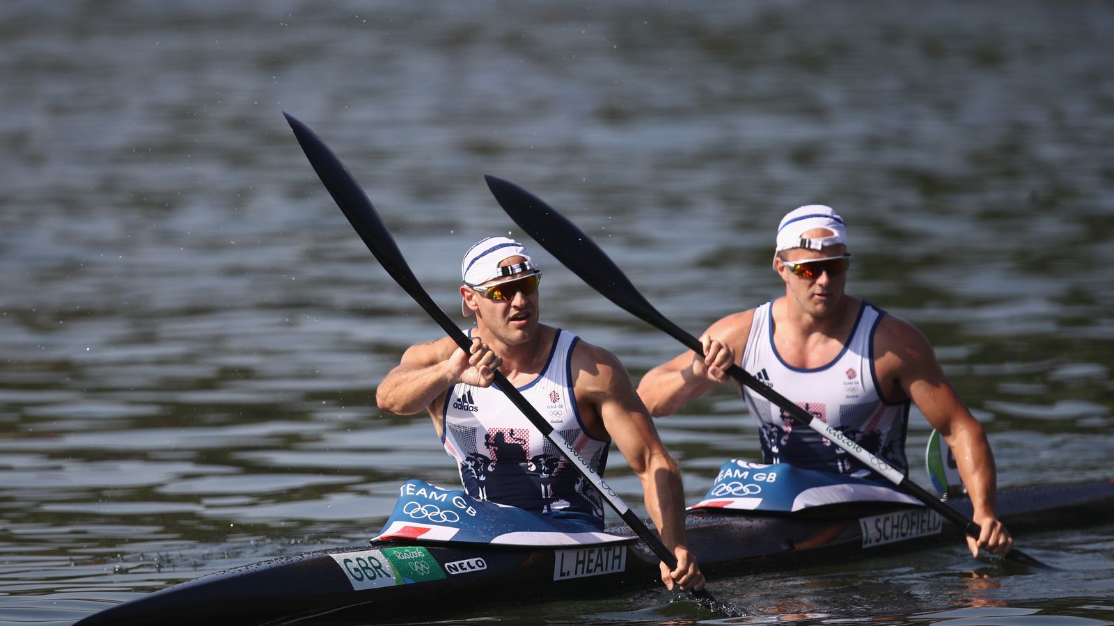 Liam Heath and Jon Schofield fastest qualifiers for Olympic K2 200m ...