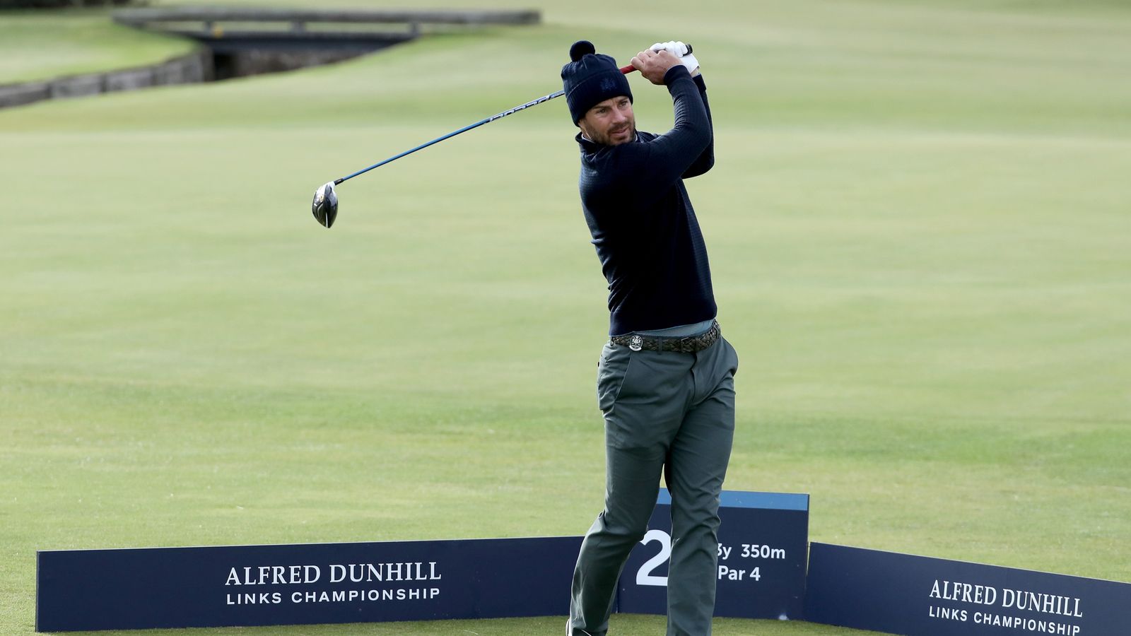 Jamie Redknapp drains big birdie at Alfred Dunhill Links Championship ...